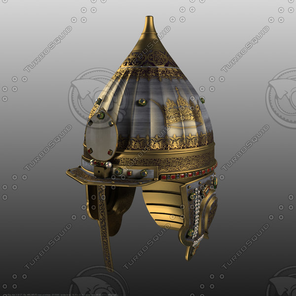 3d model alexander nevsky helmet