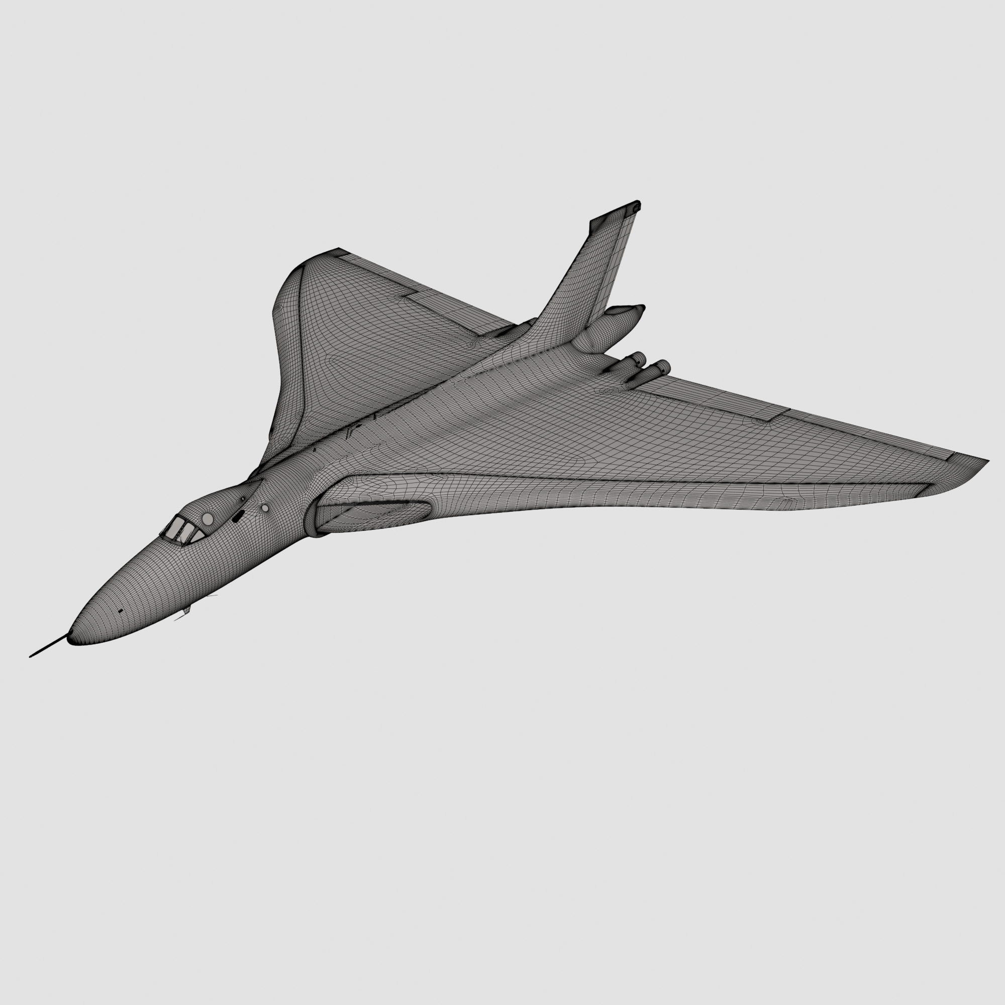 3d vulcan xh558 model