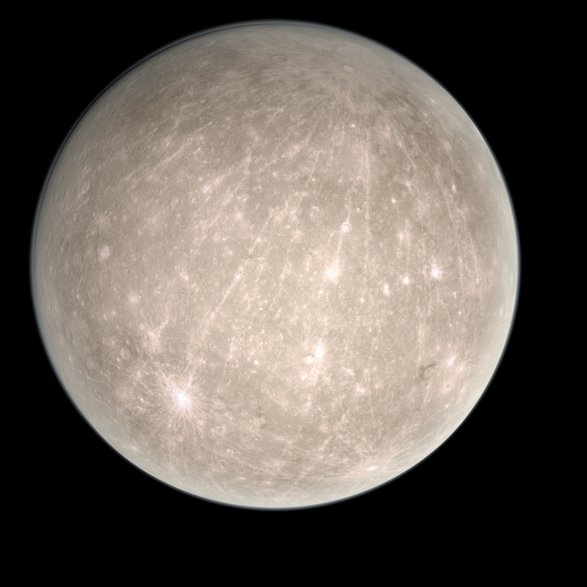 mercury planet sun 3d c4d