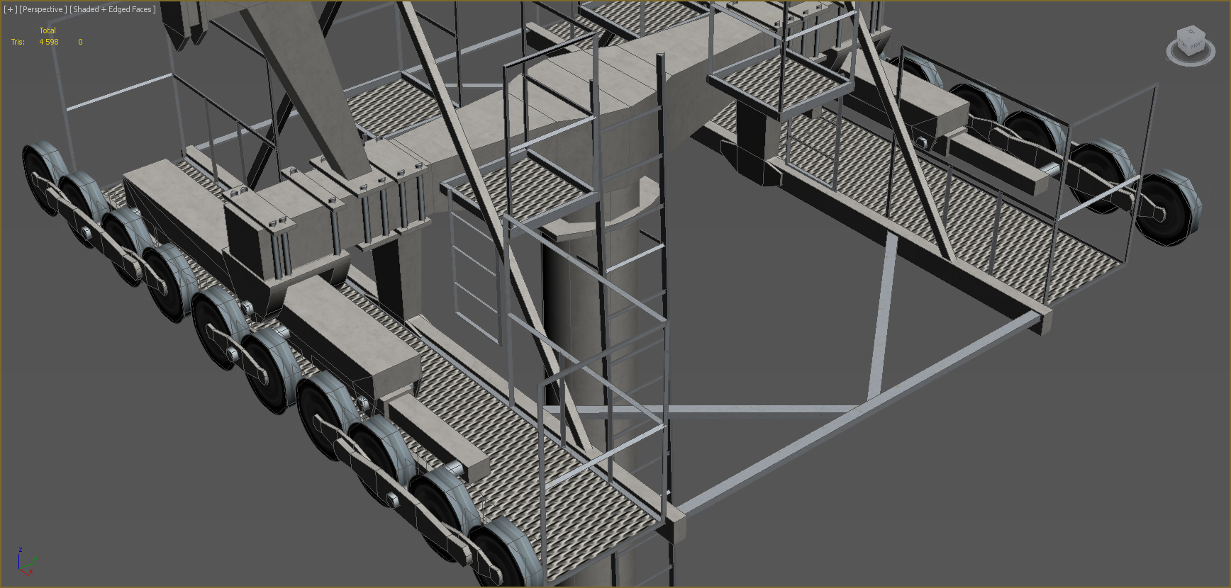 3d ropeway station ready