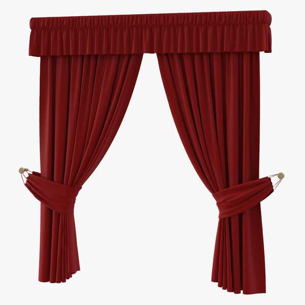 Curtain 3D Models for Download | TurboSquid