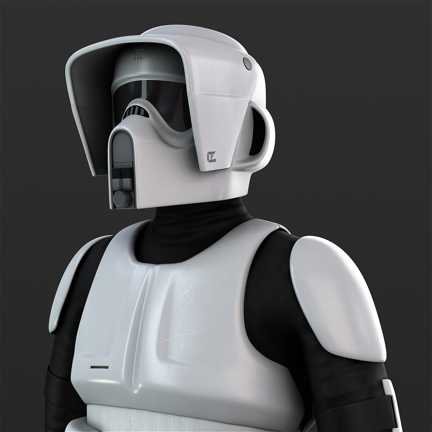 scout trooper 3d obj