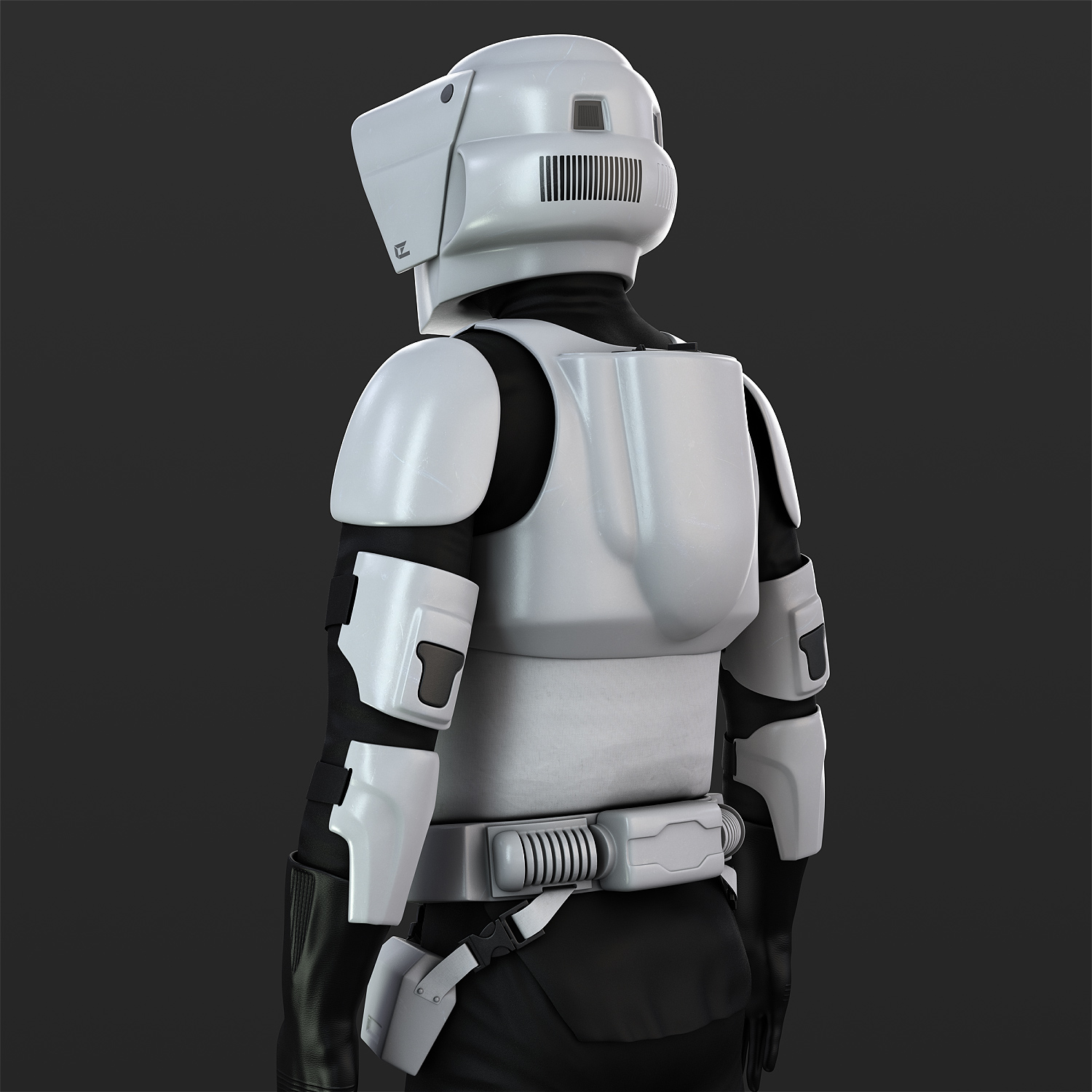 scout trooper 3d obj