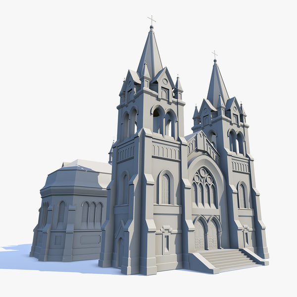 Cathedral 3D Models for Download | TurboSquid