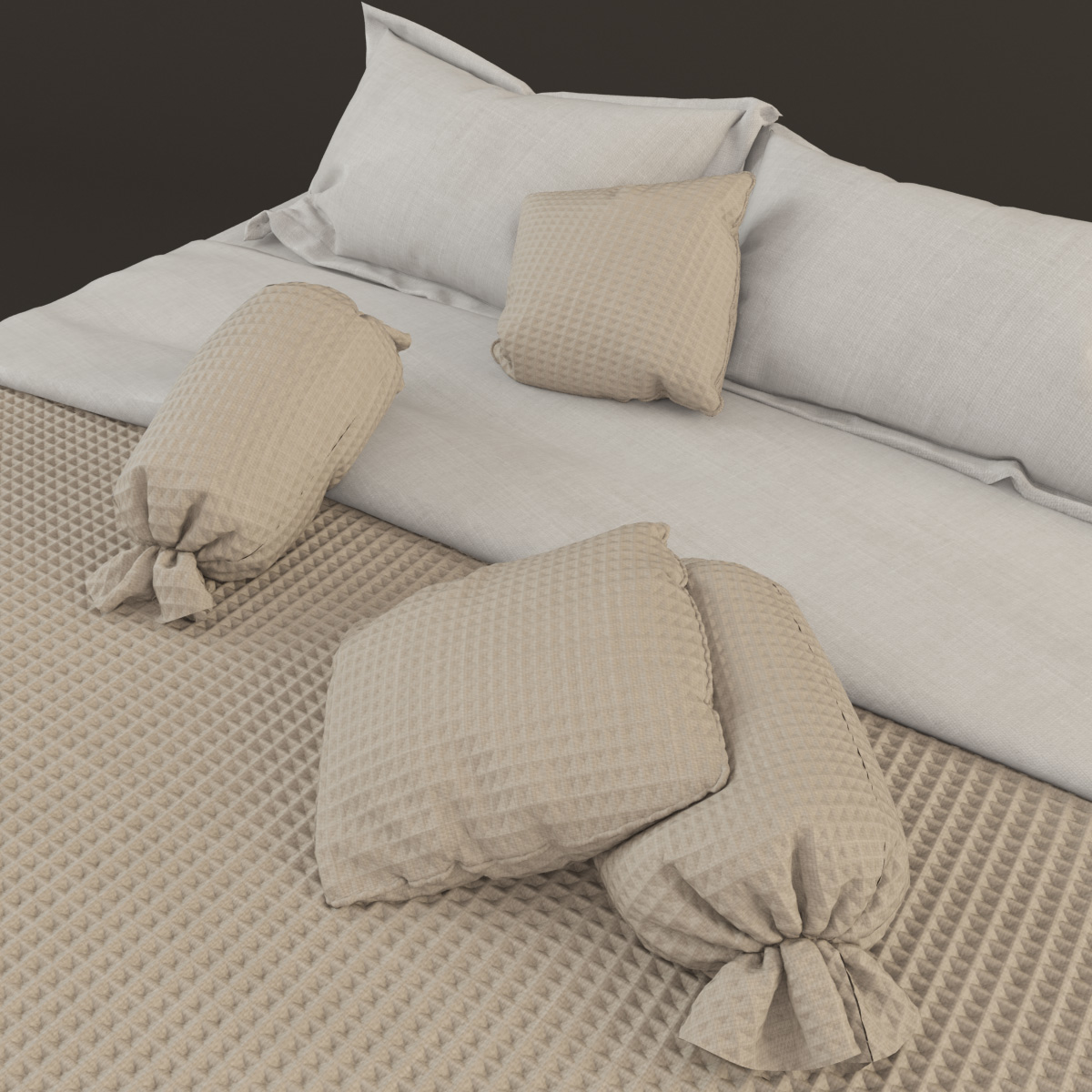 Cantori 침대 시트 및 악세서리 Apone 3D 모델 - TurboSquid 988833