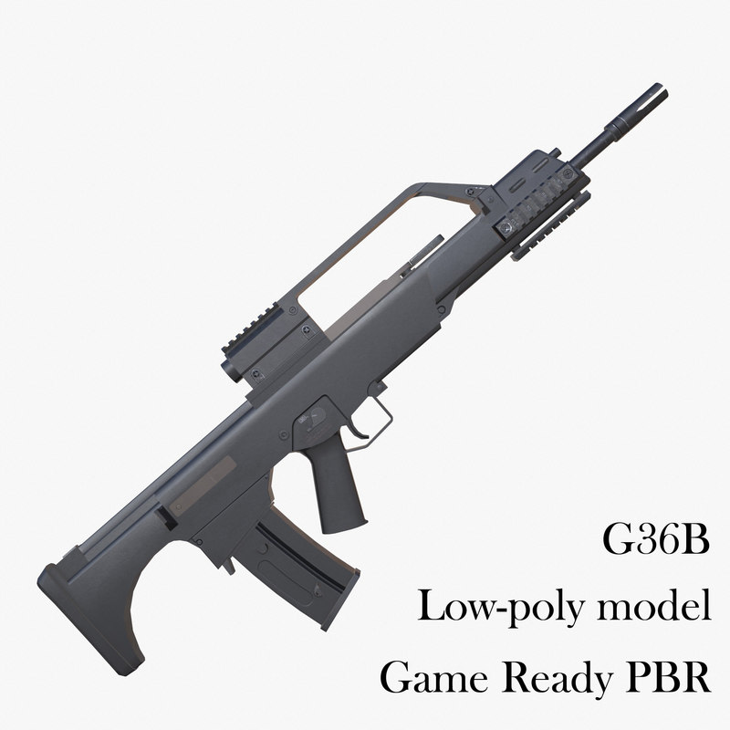 3d model ready g36b