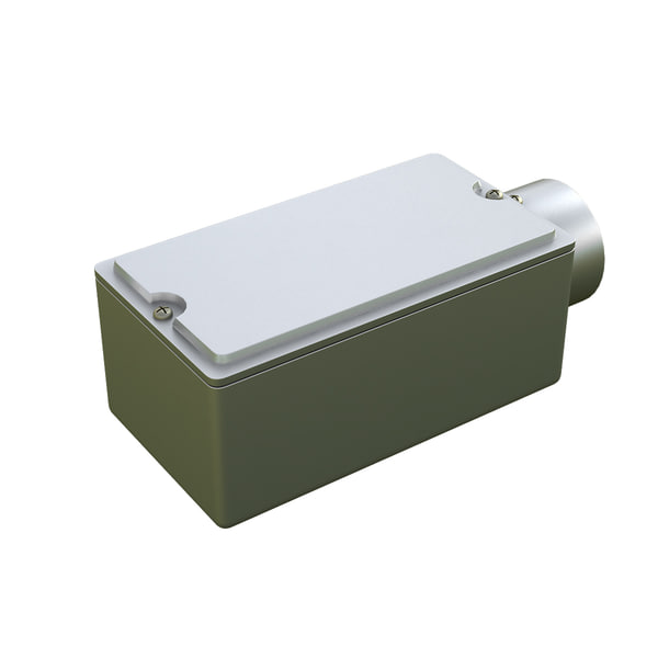 3d small electrical junction box model