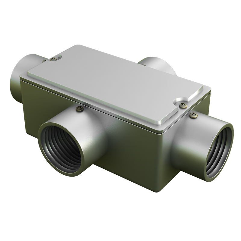 3d small electrical junction box model