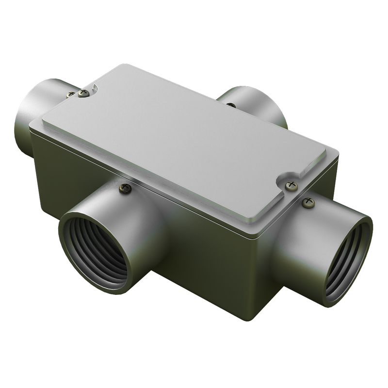 3d small electrical junction box model