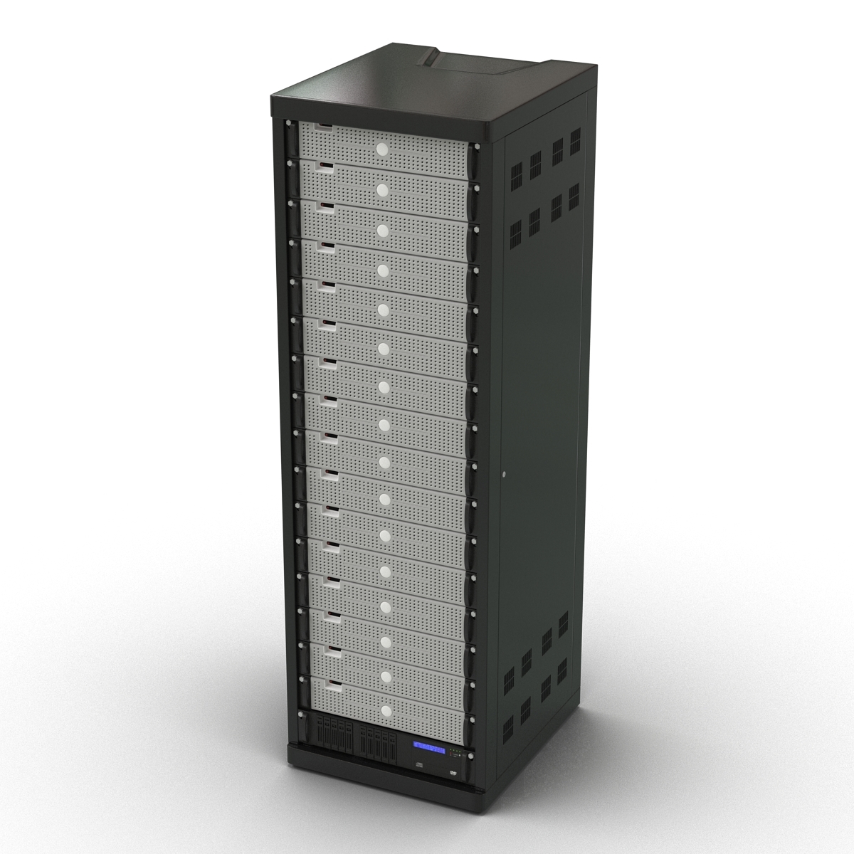 3d generic servers rack 3