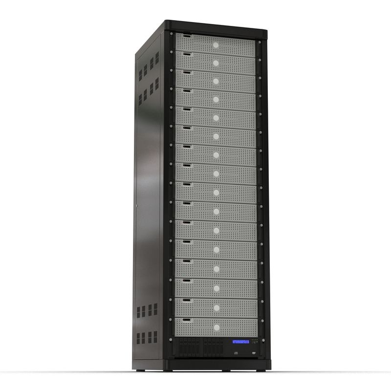 3d generic servers rack 3