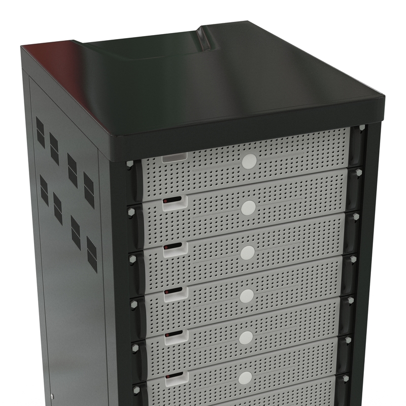 3d generic servers rack 3