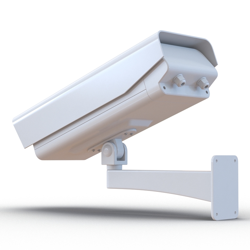 3d cctv camera model