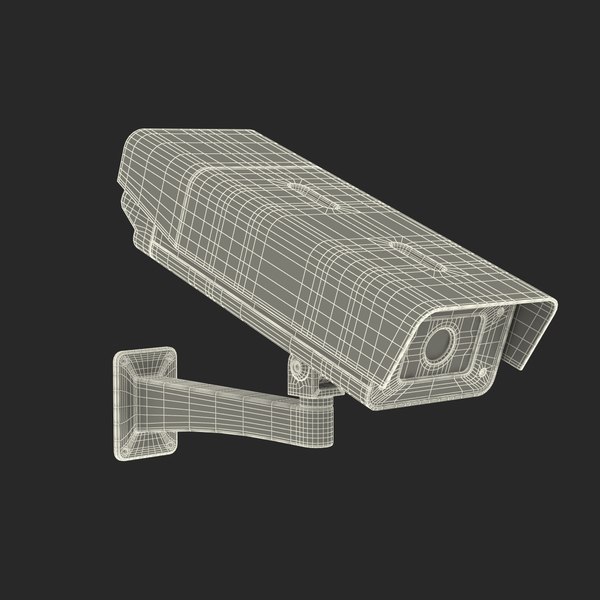 3d cctv camera model