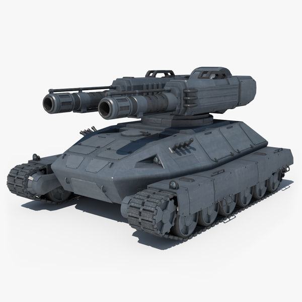 Science Fiction Tank 3D Models for Download | TurboSquid