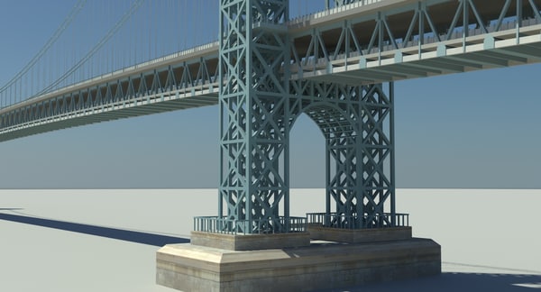 3d george washington bridge