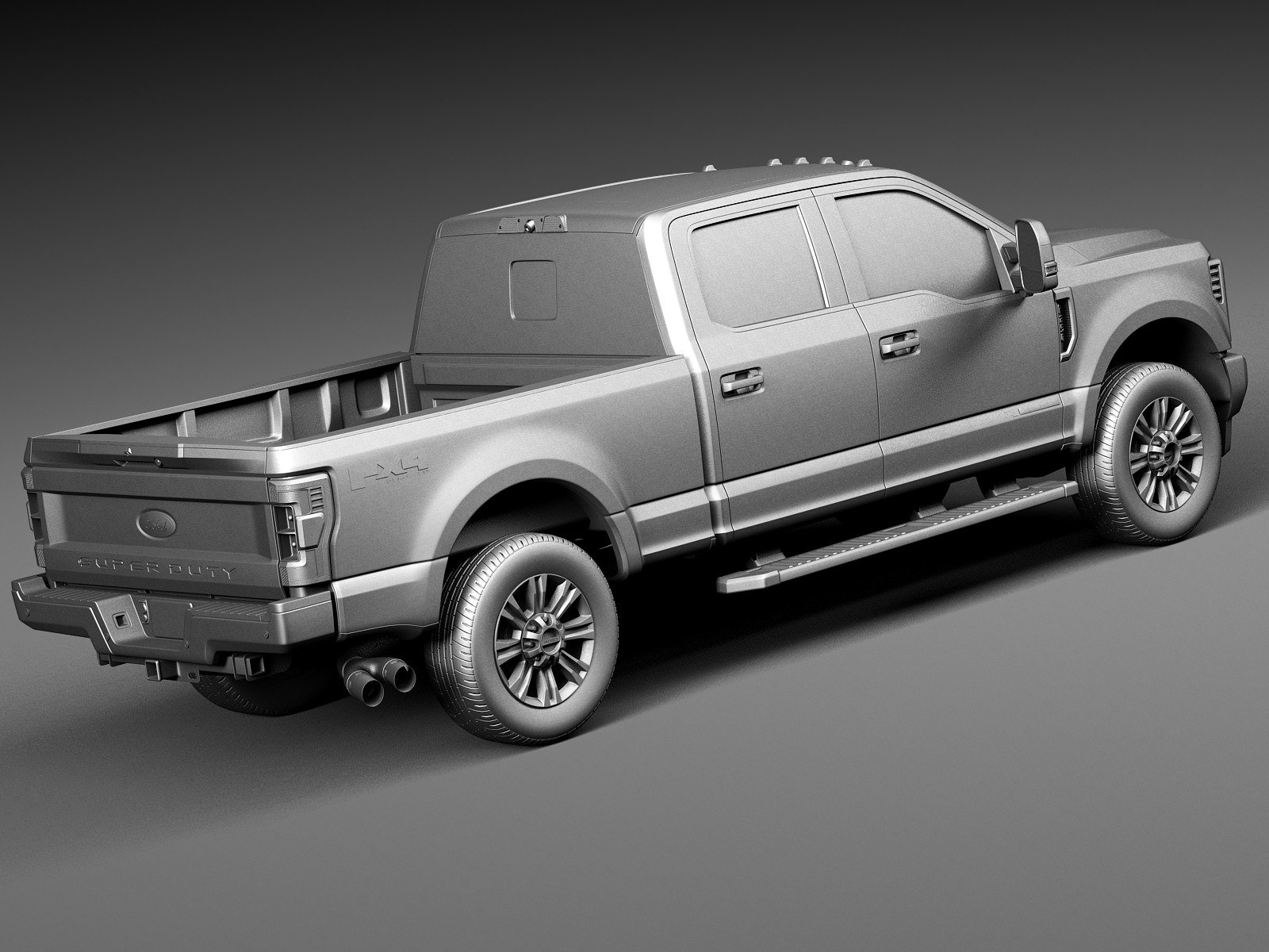 3d 2017 duty f-250