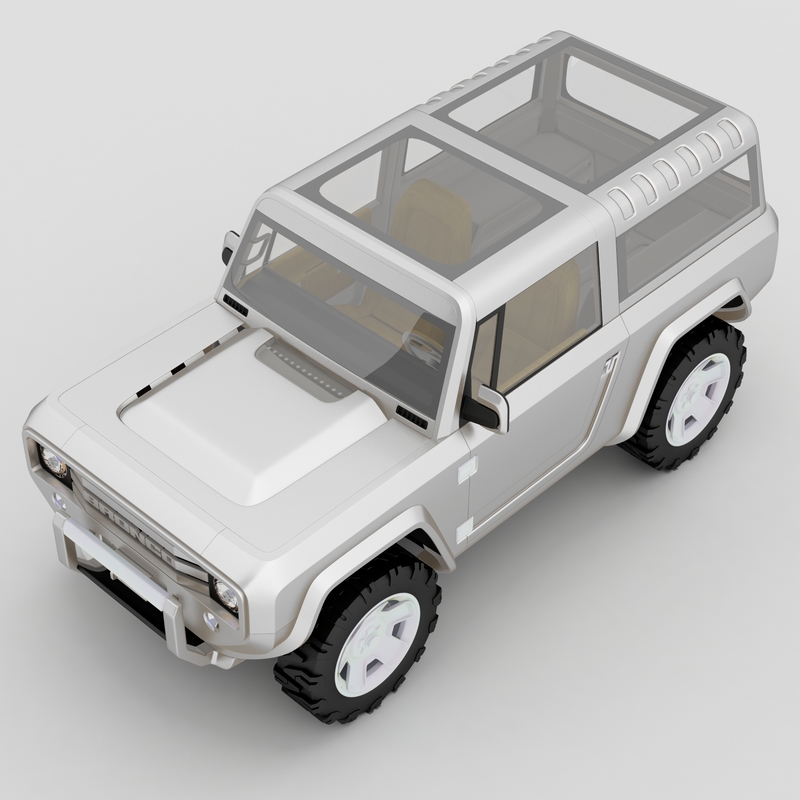 bronco concept 3d dwg
