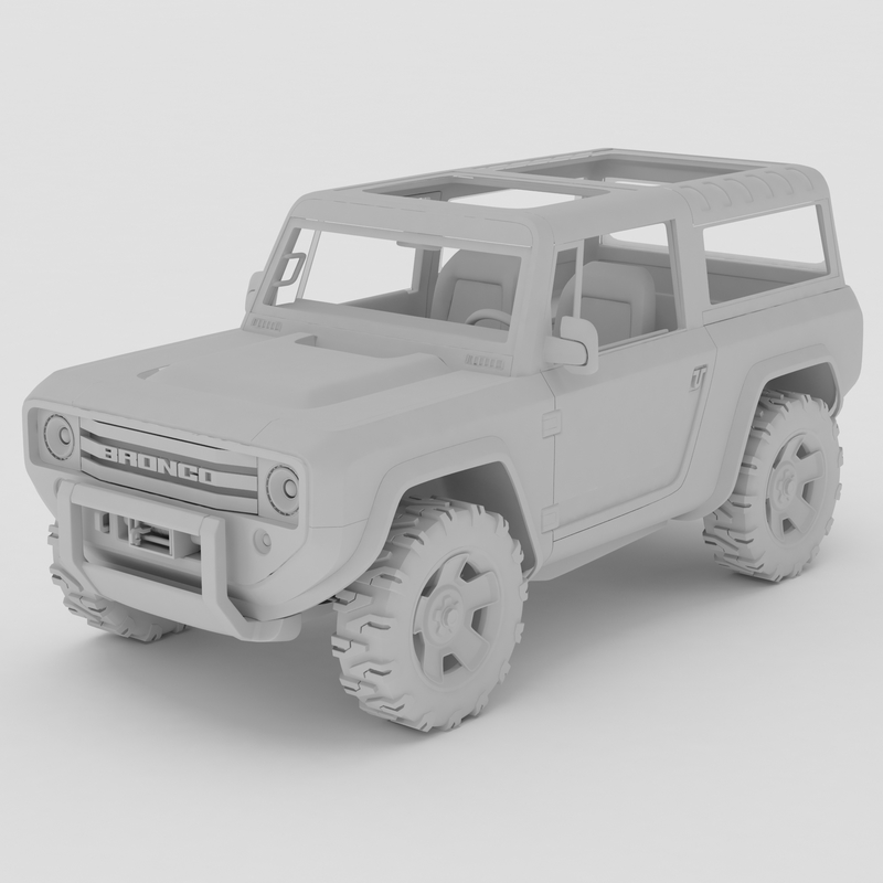 bronco concept 3d dwg