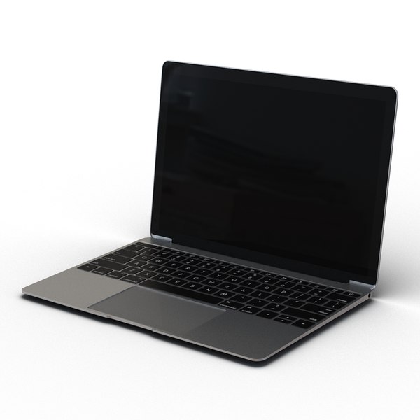 3d model generic laptop 3