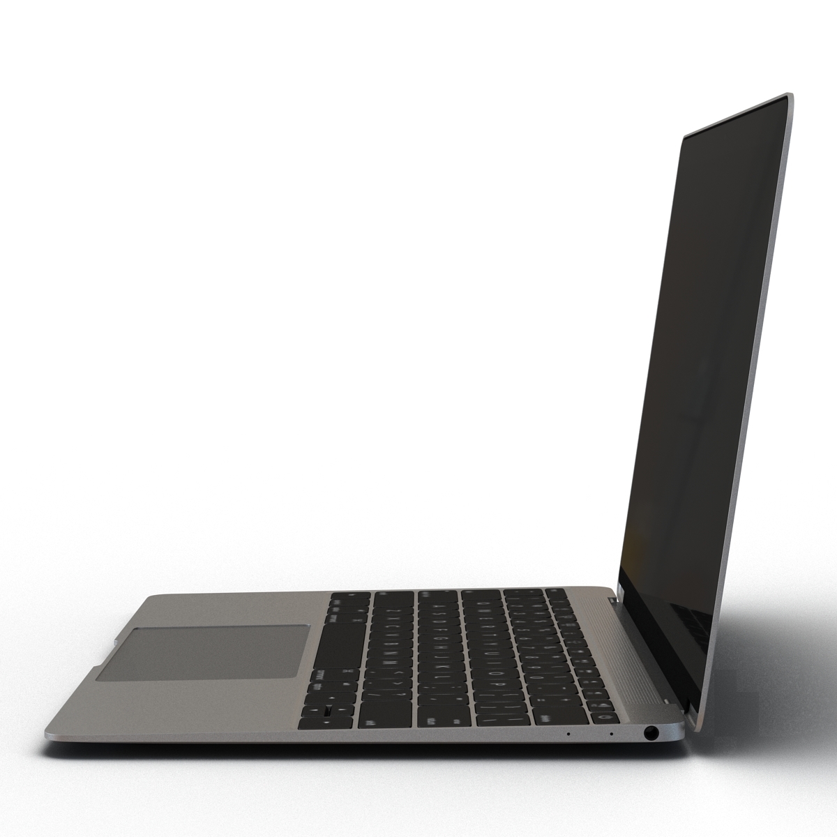3d model generic laptop 3