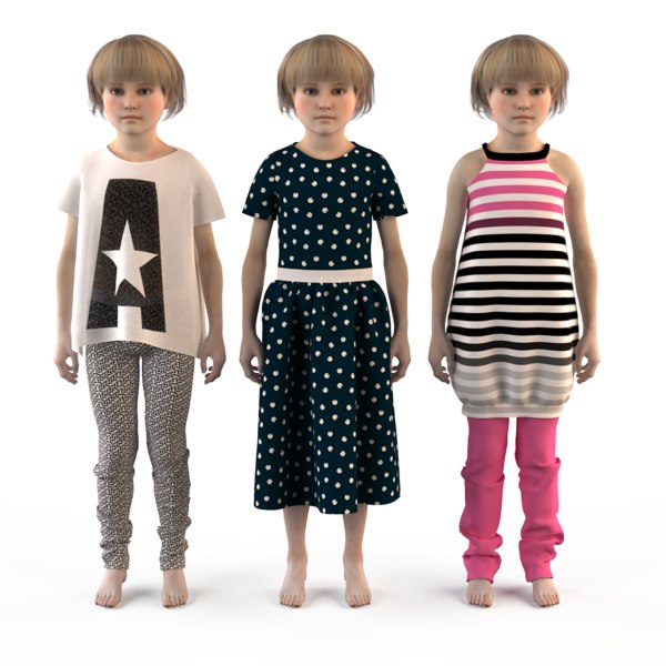 Baby Clothes 3D Models for Download | TurboSquid