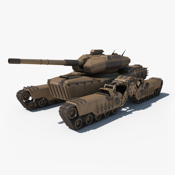 Science Fiction Tank 3D Models for Download | TurboSquid