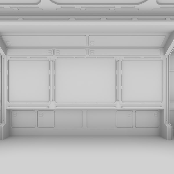 starship interior conference room 3ds