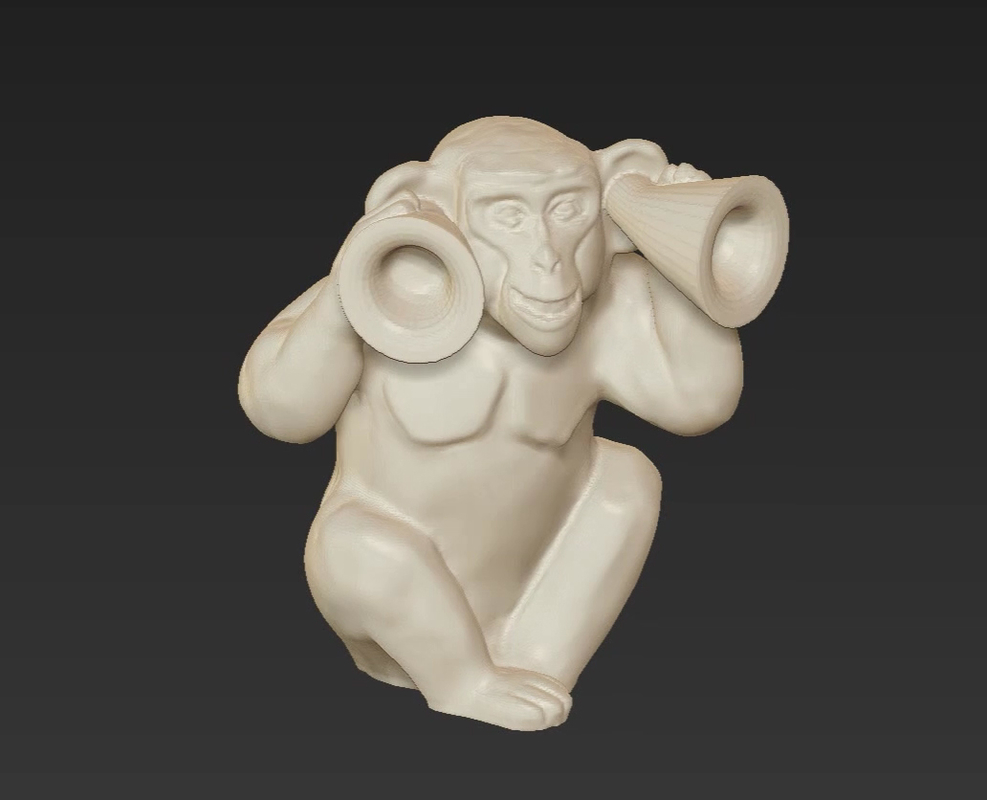 Monkey STL Models for Download | TurboSquid