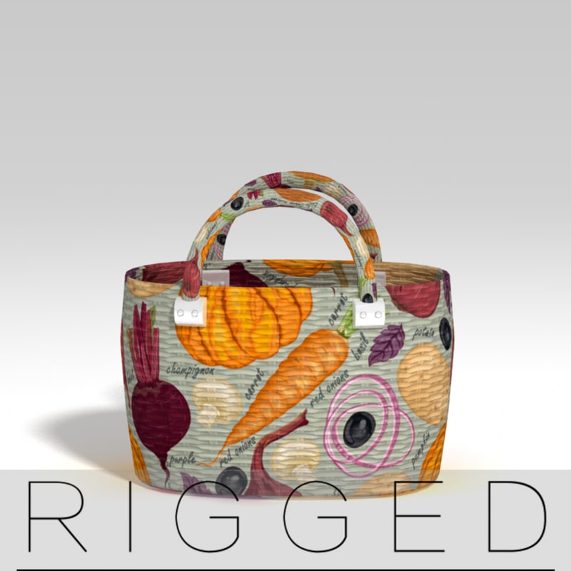 rigging basket v2 3d model