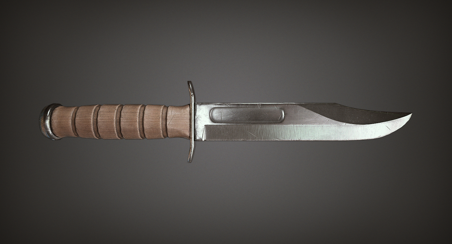 realistic knife ready pbr max