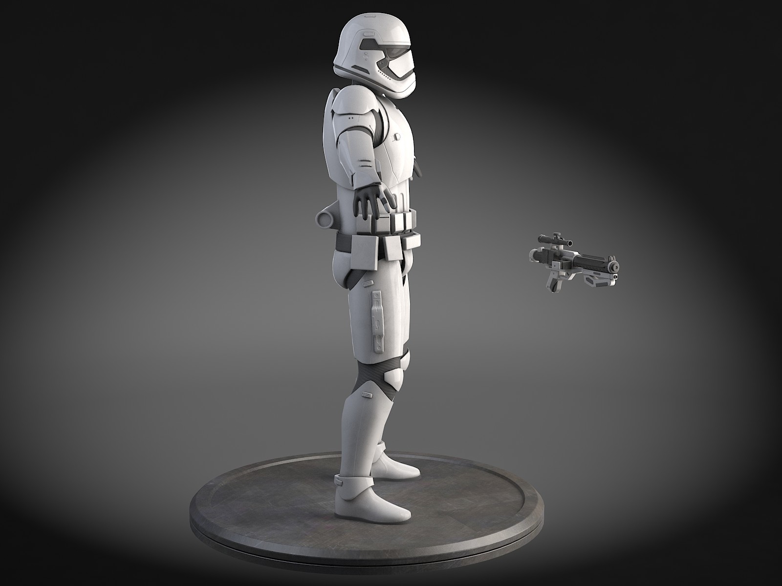 3d model star wars light