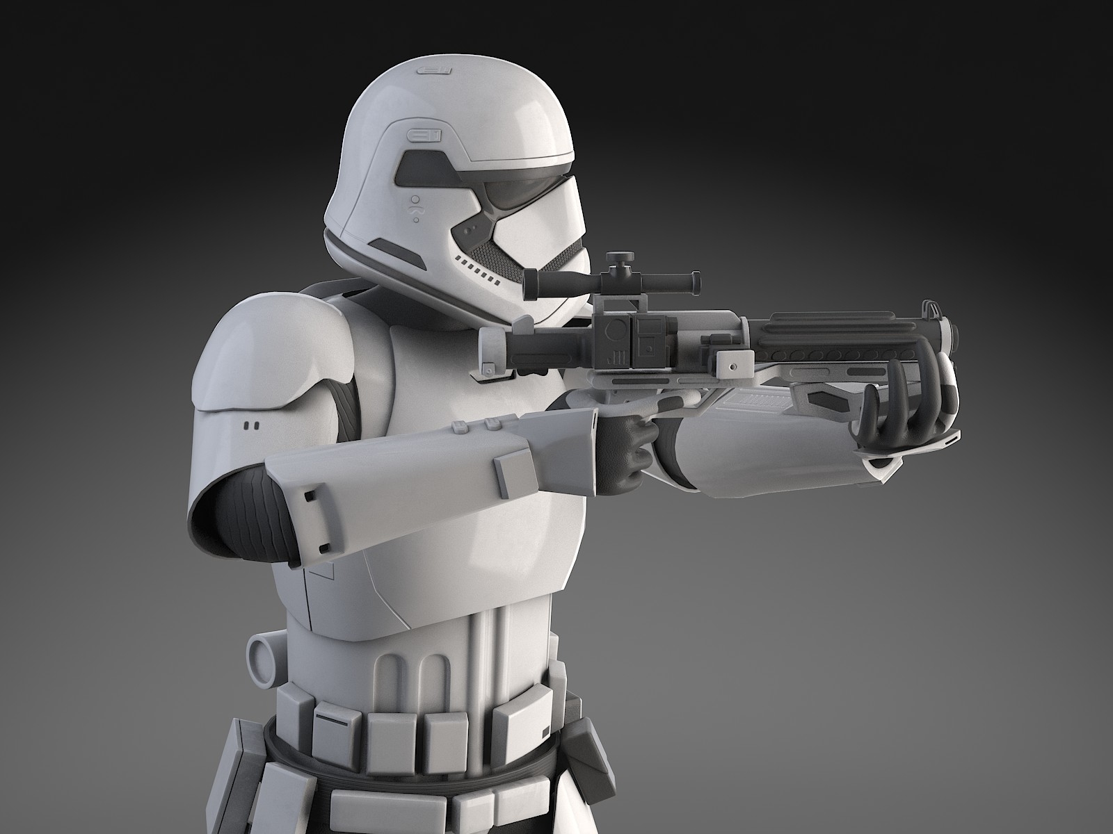 3d model star wars light