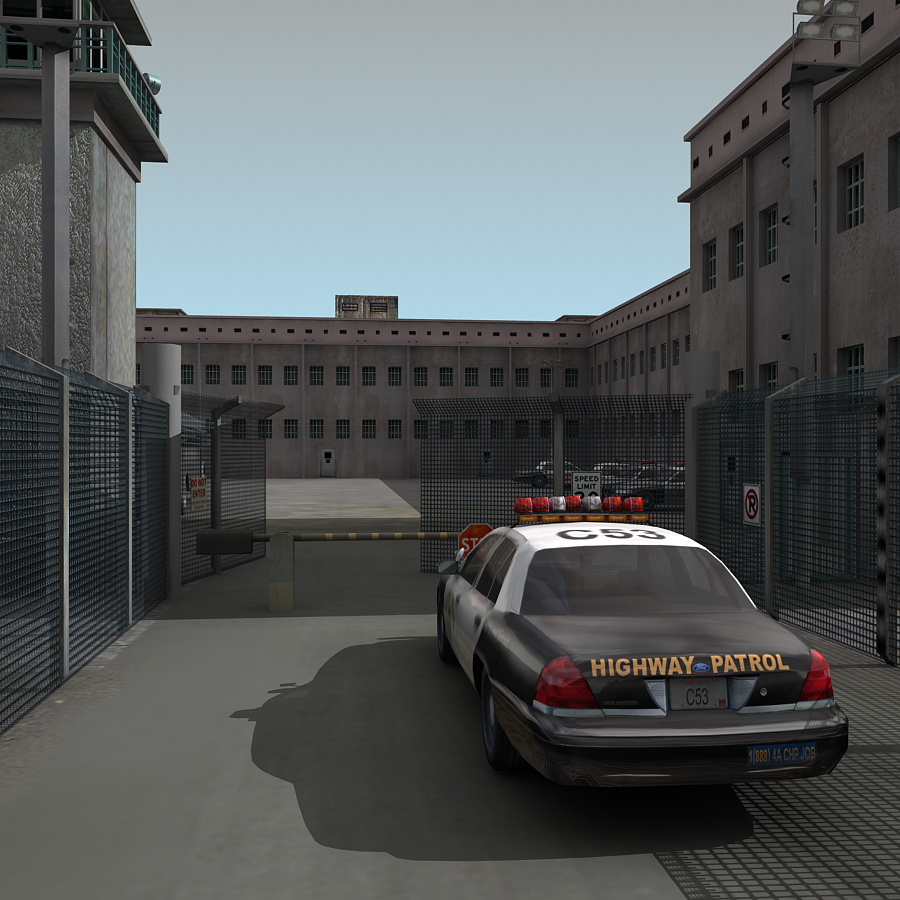 prison jail 3d model prison jail 3d model
