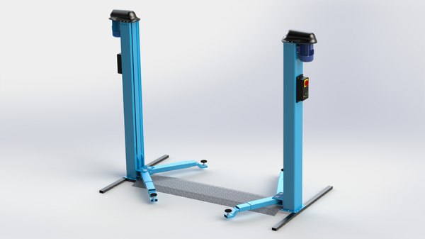 3d model car lift