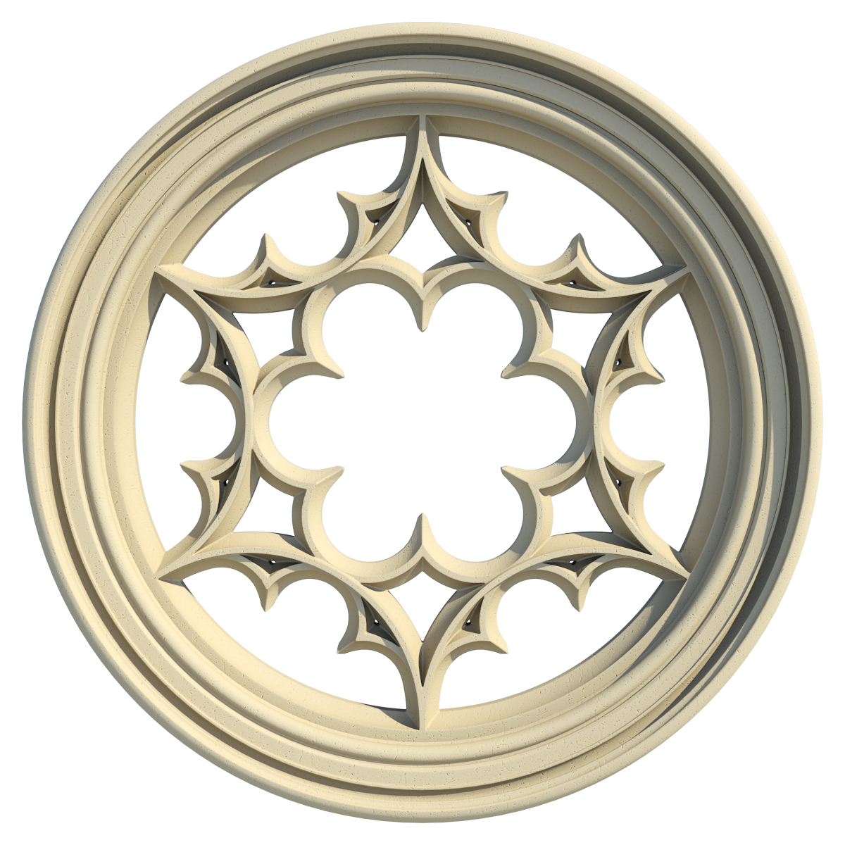 small gothic window 3ds