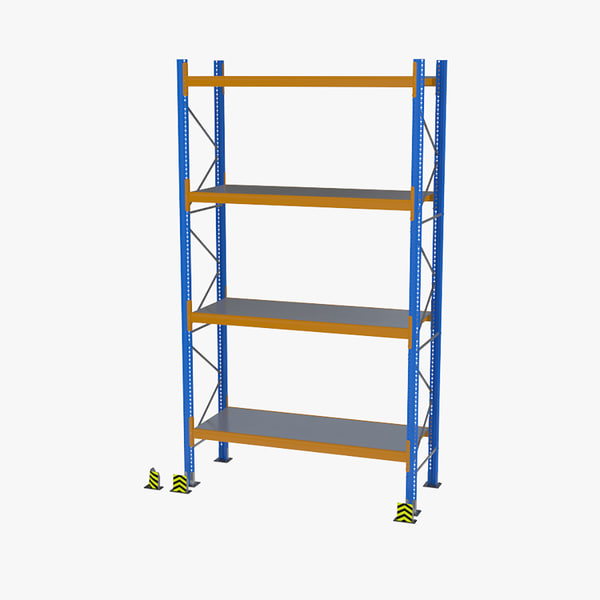 Lagerregal 3D-Modell - TurboSquid 990604