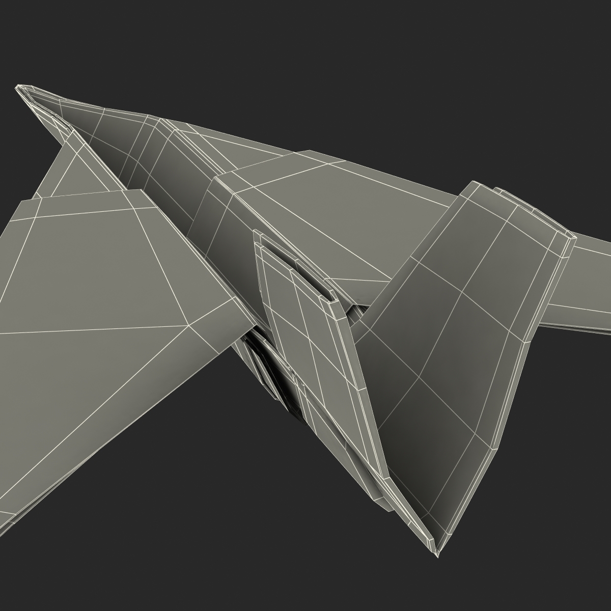 paper plane 5 3d model