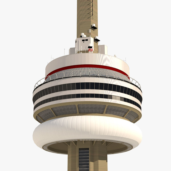 cn tower 3d model