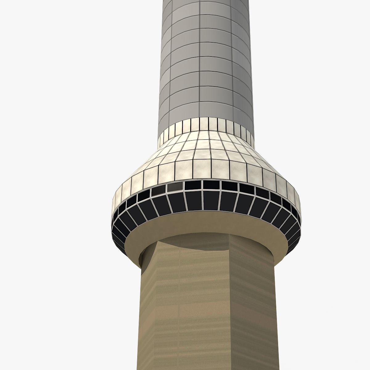 cn tower 3d model