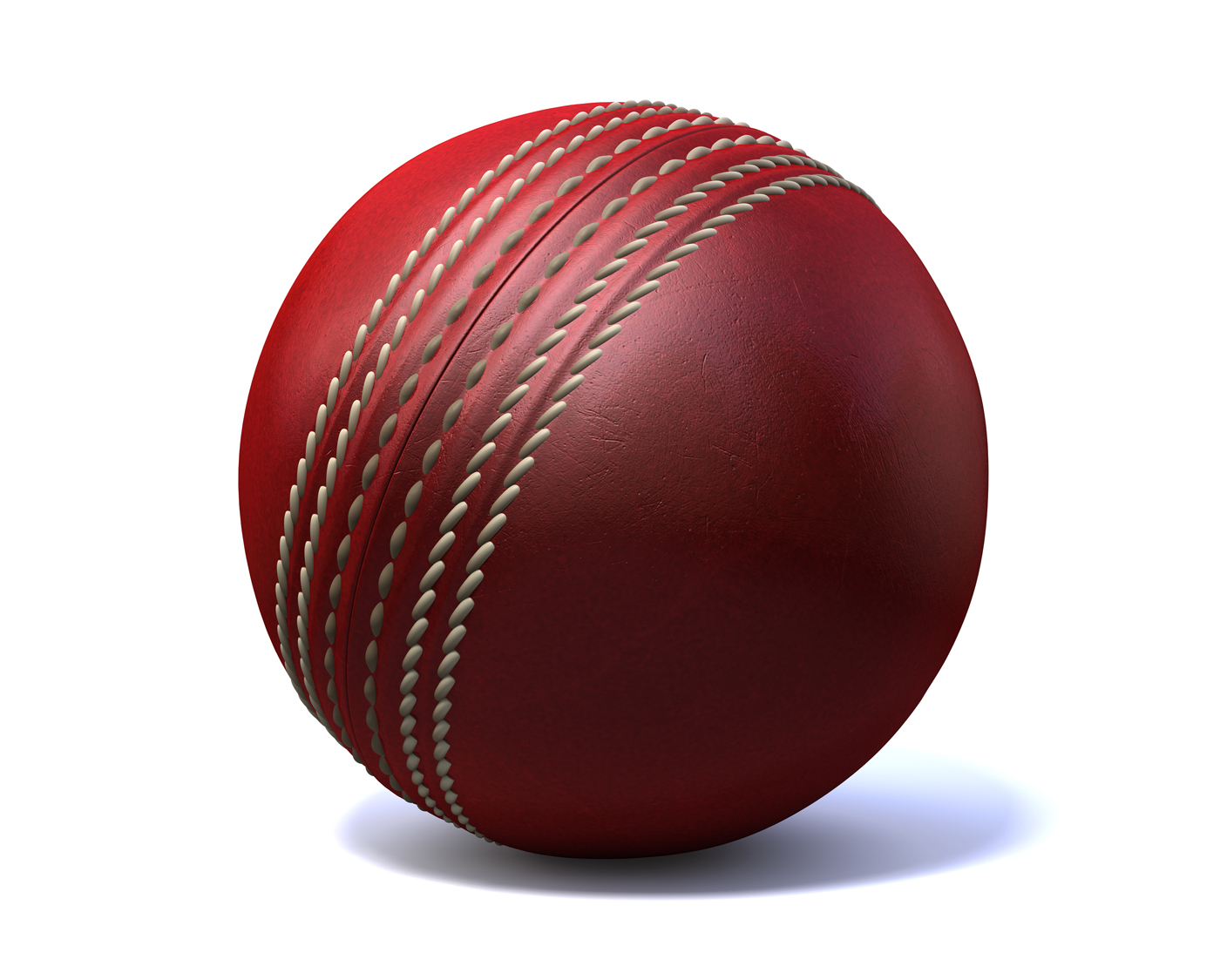 cinema4d red cricket ball