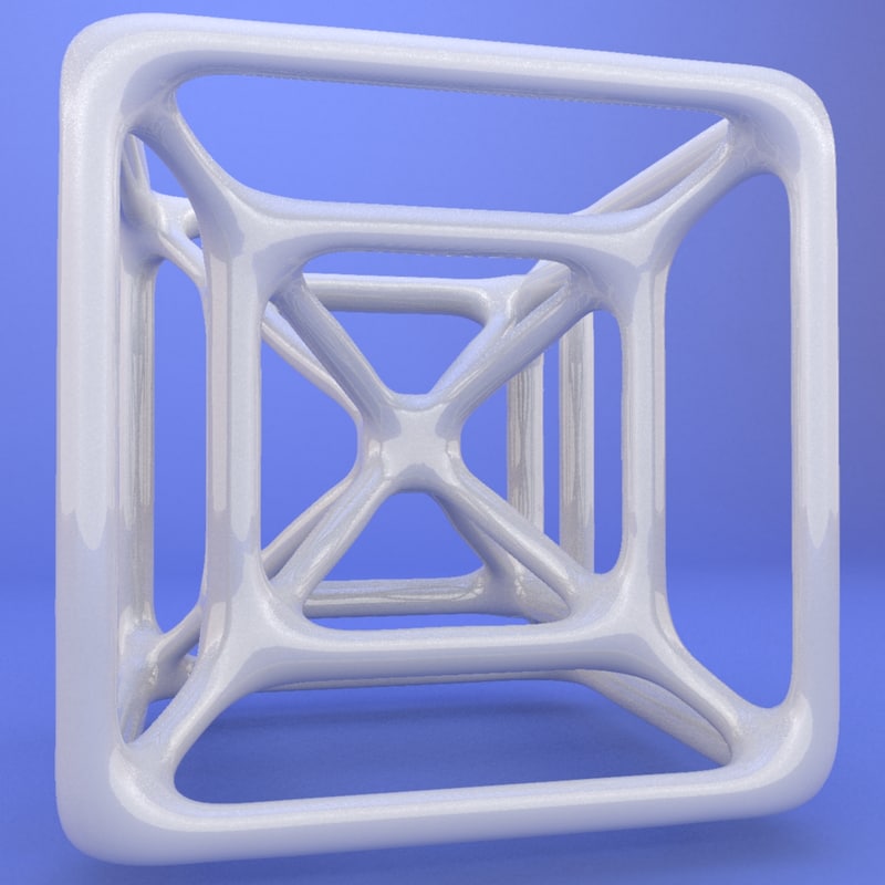 3ds max printed object