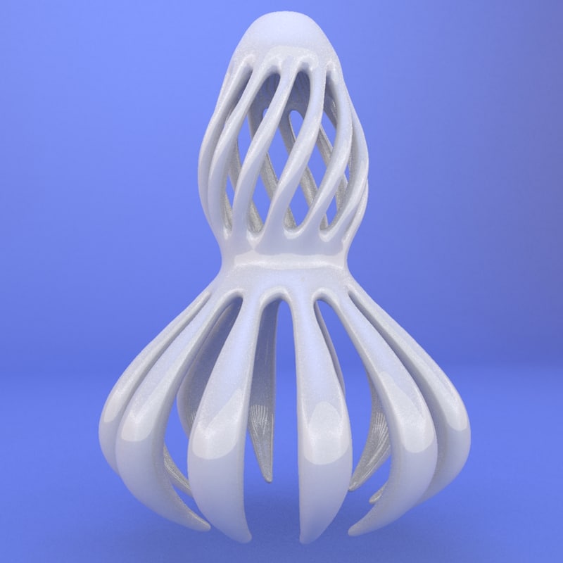 printed object 3d model