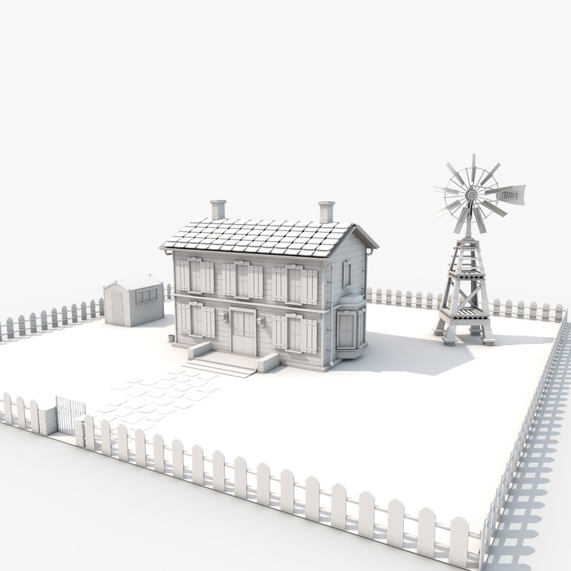 c4d designs country house