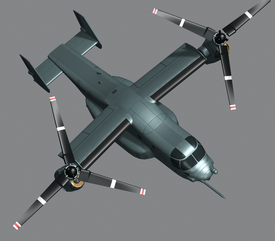 v22 osprey 3d max