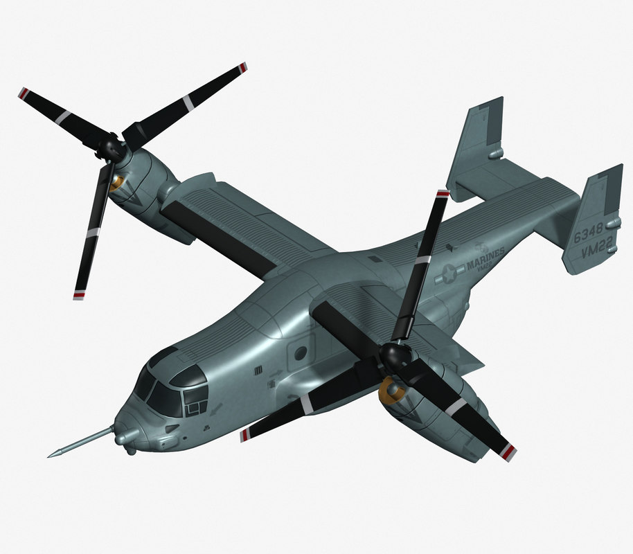 v22 osprey 3d max