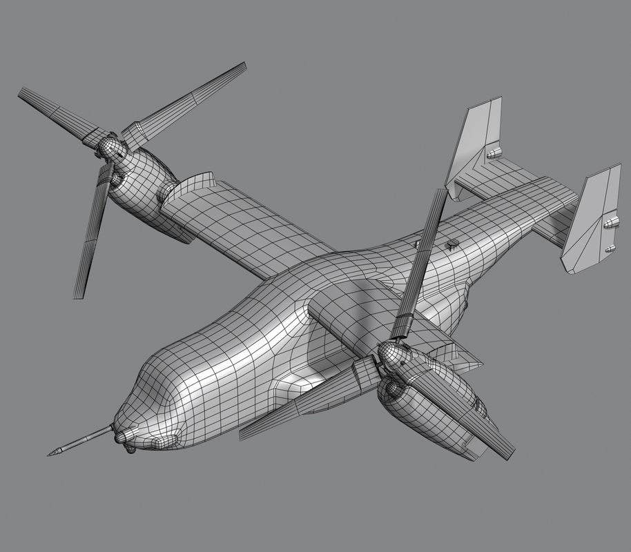 v22 osprey 3d max