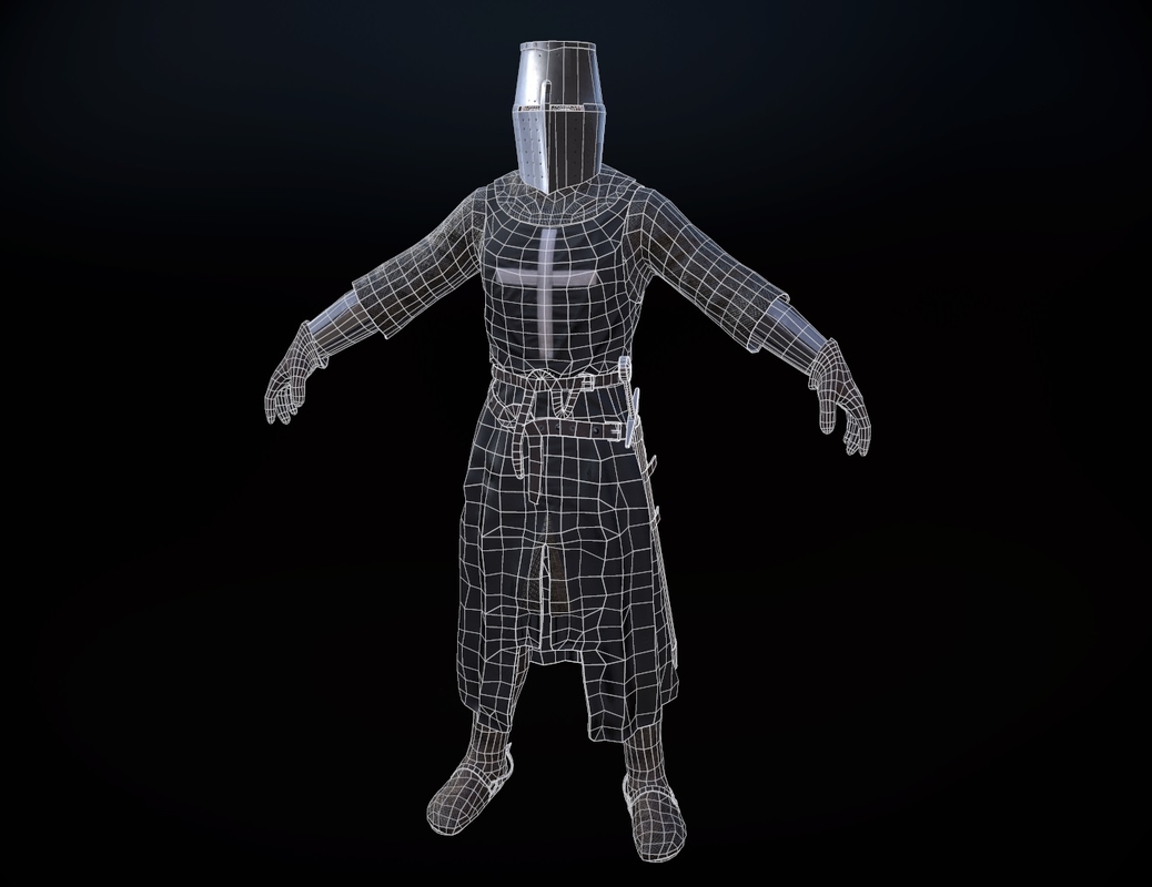 3d crusader model