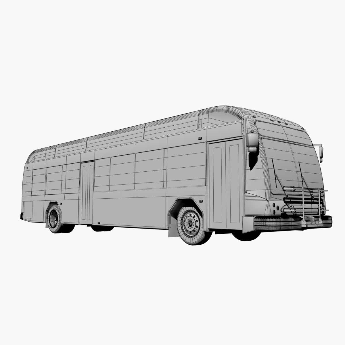 3d model gillig bus