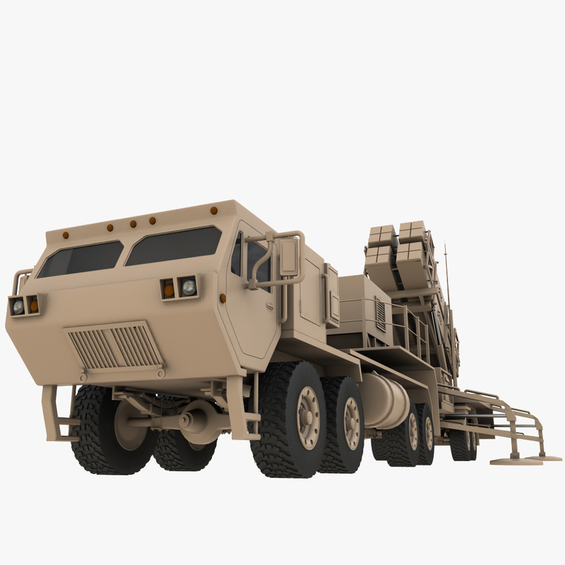 3d hemtt patriot model